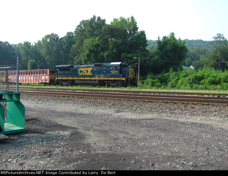 CSX 5973 Looks good with a new paint job